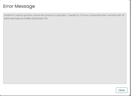 Article: Unable to route to process; ensure the process is deployed - Boomi Community