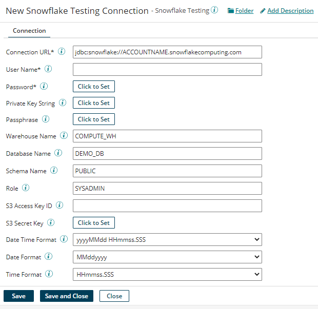 Article: Getting Started with the Snowflake Connector - Boomi Community