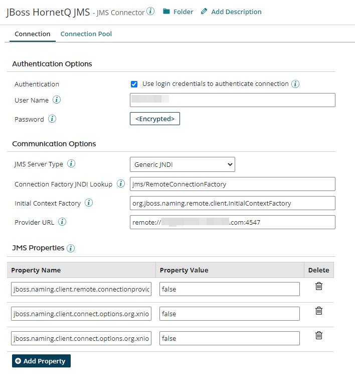Article: JBoss HornetQ 2.4 JMS Configuration - Boomi Community