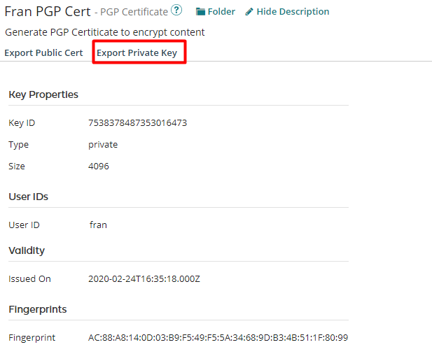 Article: Pattern: Data Security, Confidentiality and Encryption - Boomi ...