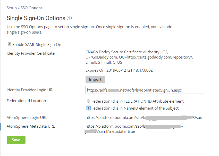 Article: How to Configure Boomi Enterprise Platform Account SSO Using ...