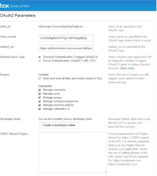 Article: How to Connect to Box.com with OAuth 2.0 - Boomi Community