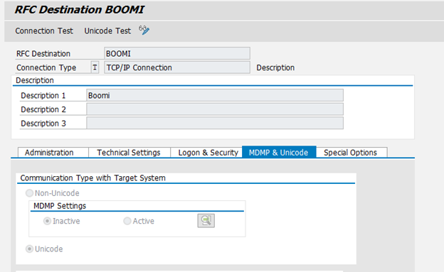 Article: How to Configure SAP R/3 for IDoc and BAPI/RFM Connectivity - Boomi Community