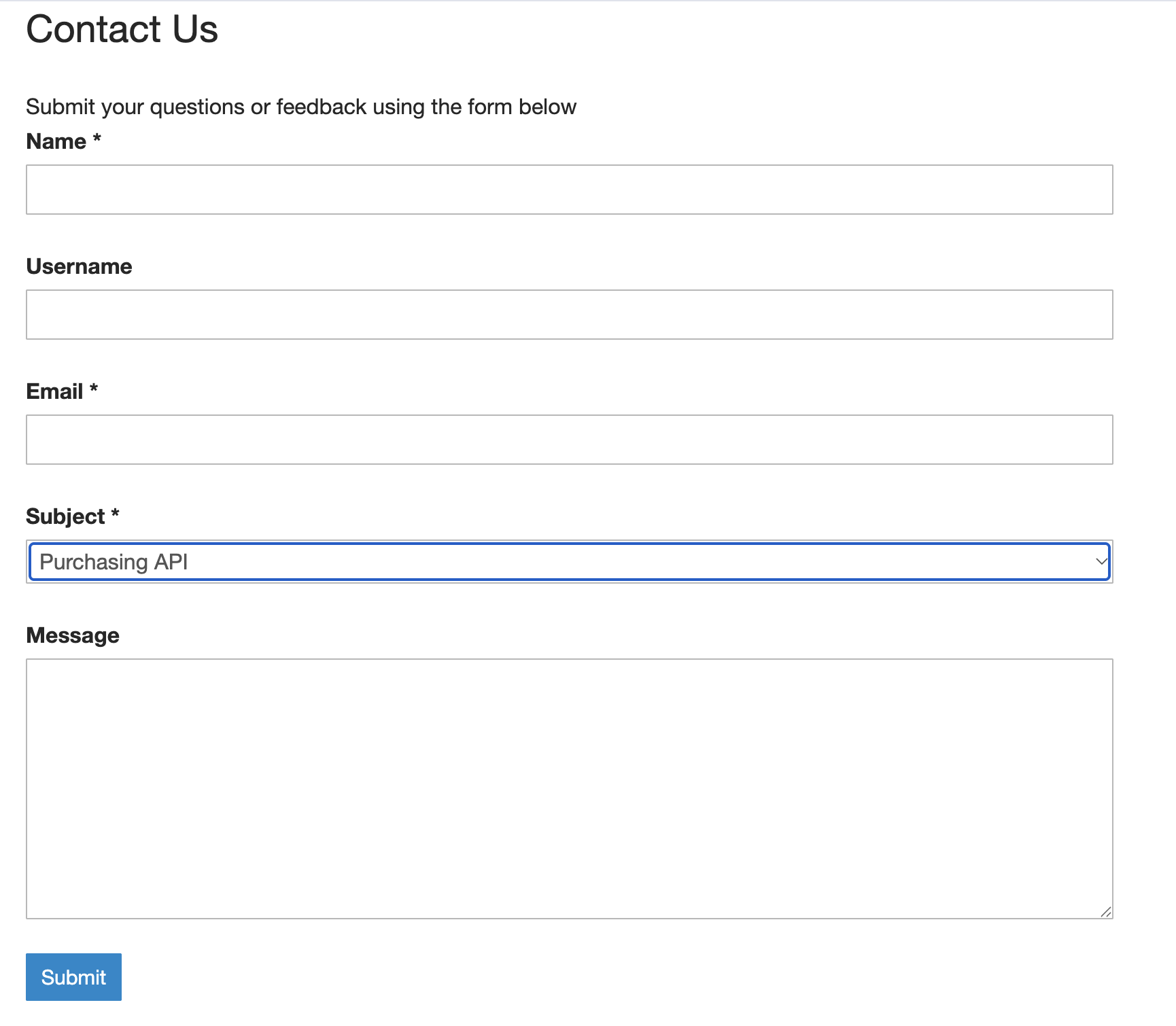 Article: How to make the subject field to a drop down field in Boomi CAM Developer Portal ...