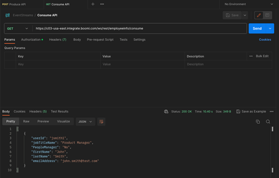 Article: Produce and Consume Event Streams Messages Using API ...