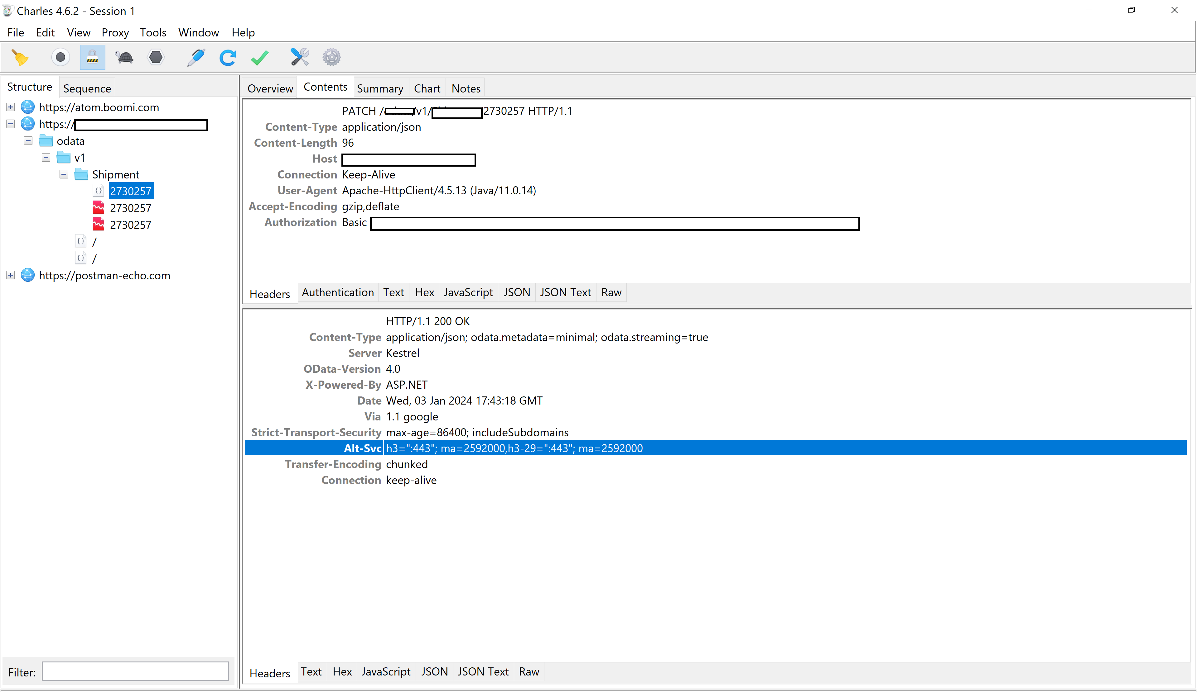 Article Rest Client Connector Returns 400 Response For Patch