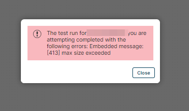 Article: Error: [413] max size exceeded - Boomi Community
