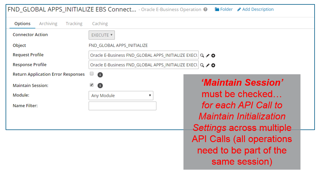 Article: Setting Context(s) for API Execution with the Oracle E-Business Suite Connector - Boomi ...
