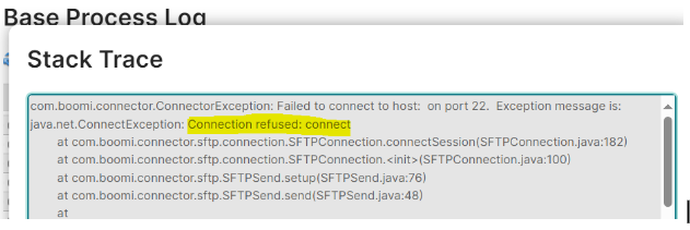 Article: Unknown failure exception caught by Try/catch instead of actual error when connecting ...