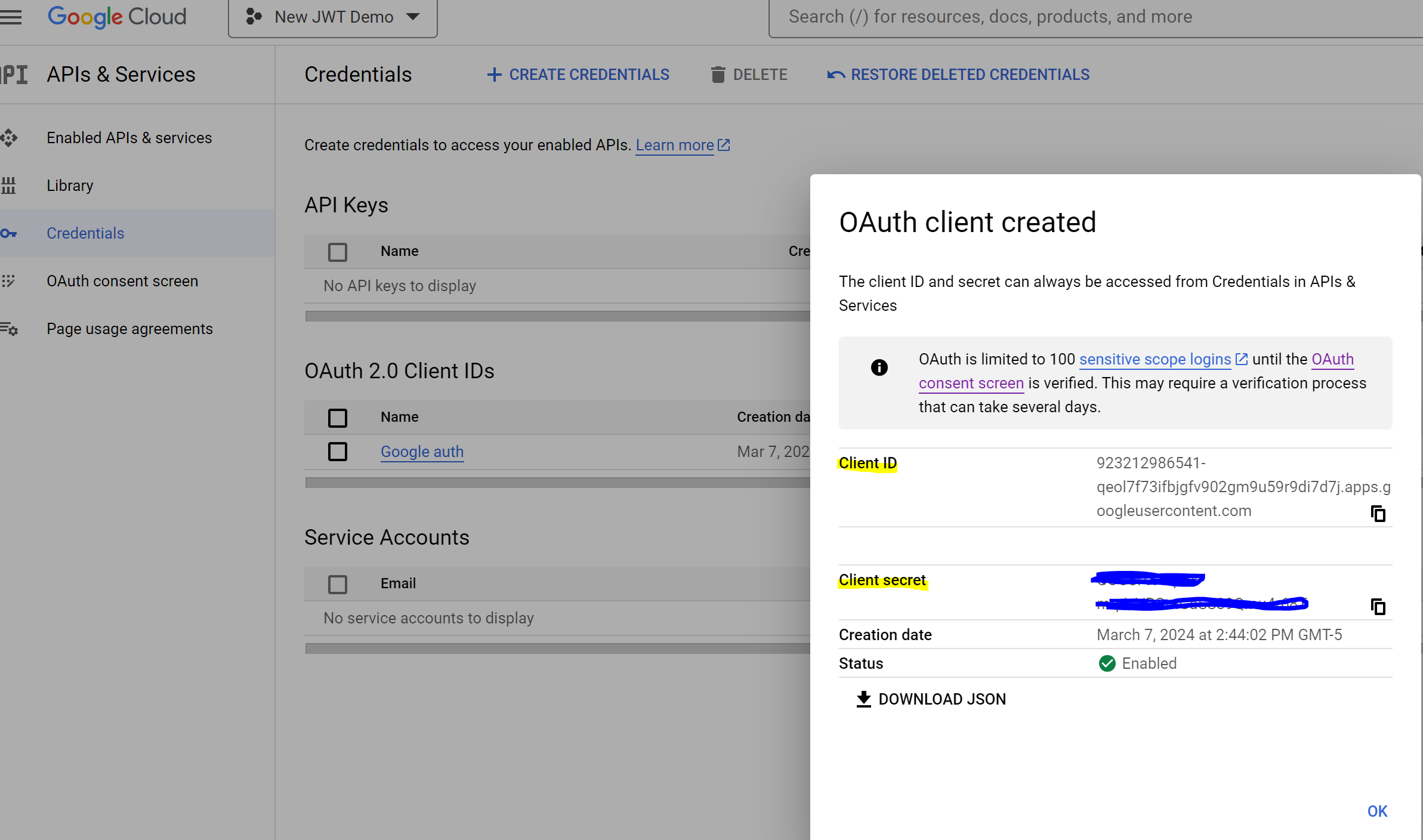 Article: JWT Authentication with Google IDP Quickstart Guide - Boomi ...
