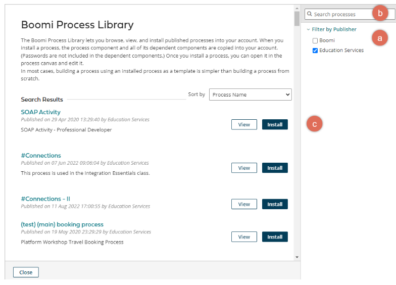 Article: How to Install a Process from the Process Library - Boomi ...