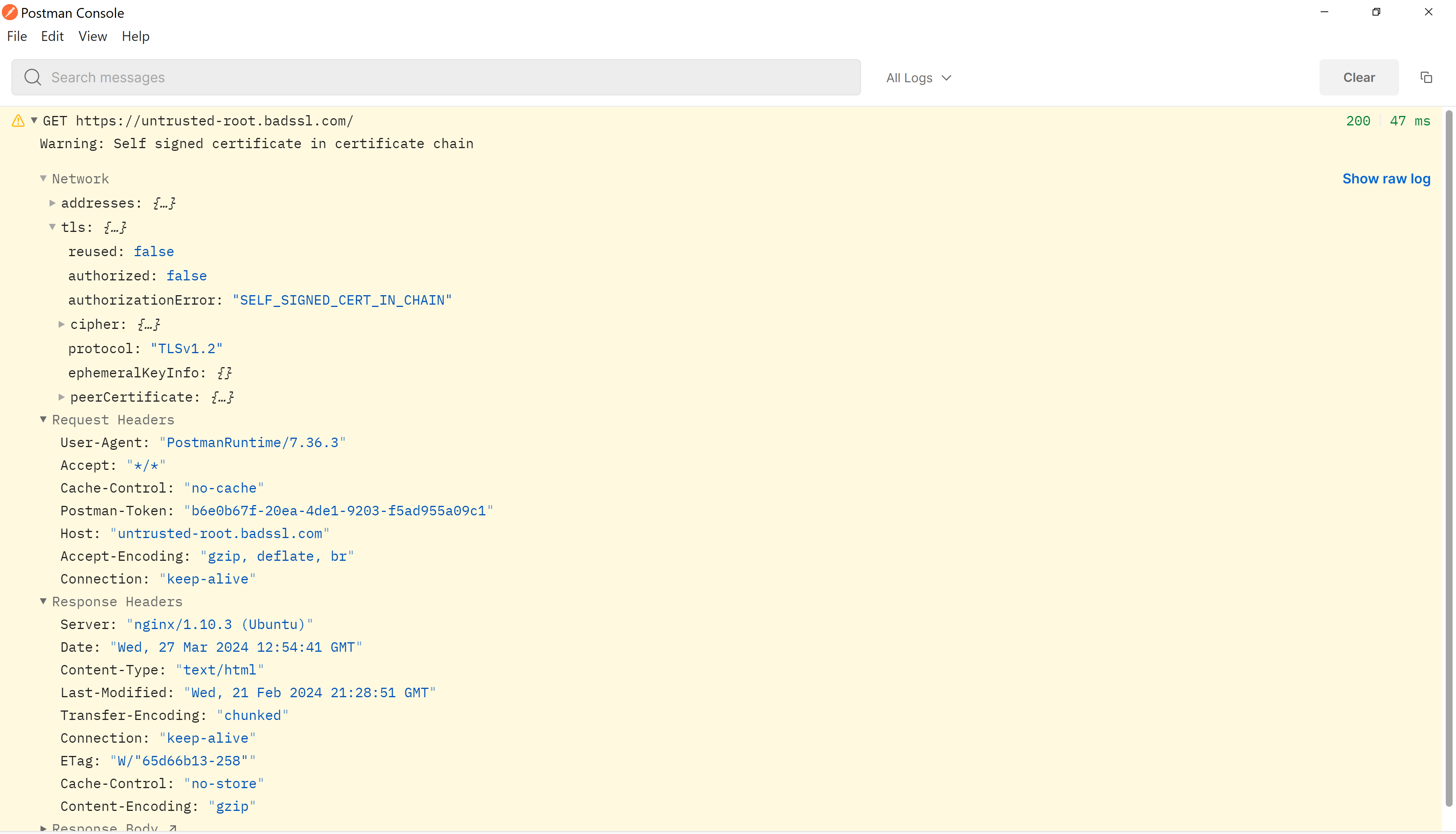 Article: How To Resolve An API Call Response Exception "Unable to verify the first certificate ...