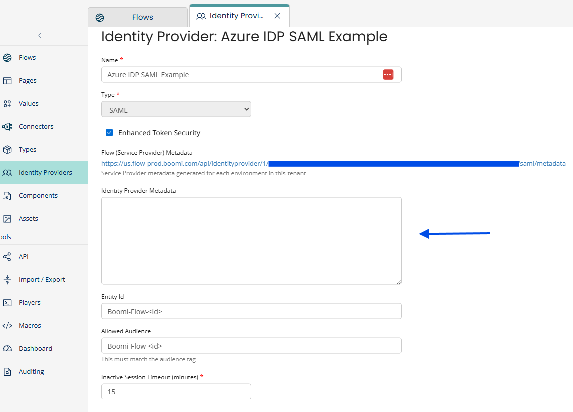 Article: Boomi Flow Identity Providers - Azure SAML Example. - Boomi ...