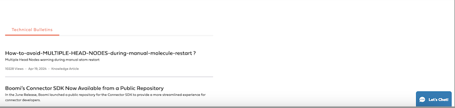 Article: Boomi Support Center Guide - Boomi Community